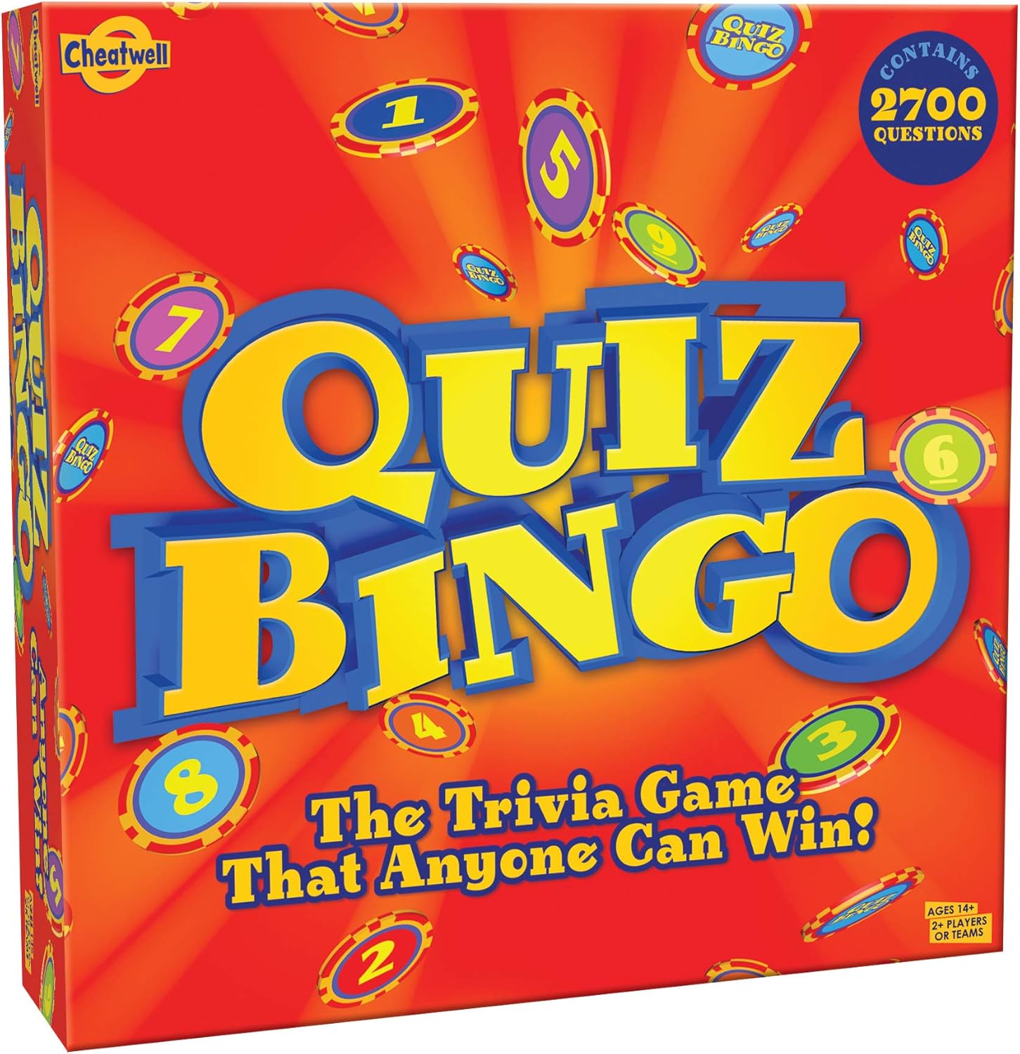 Cheatwell Games Quiz Bingo Game: Amazon.co.uk: Toys & Games
