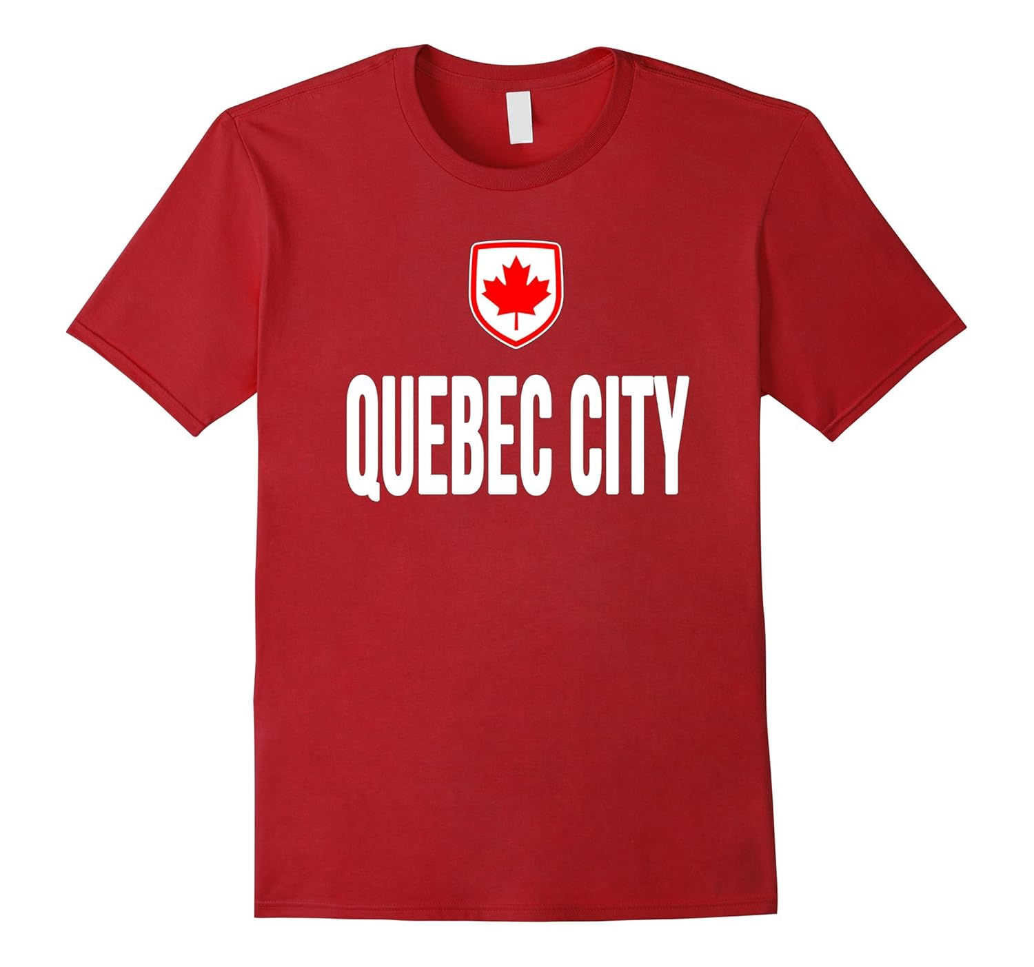 QUEBEC CITY T-shirt Canada Pride Canadian Flag Maple Leaf-CD – Canditee