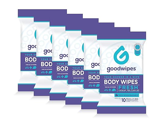 Amazon.com: Goodwipes Really Big Body Wipes, Travel Pack, Fresh Scent ...