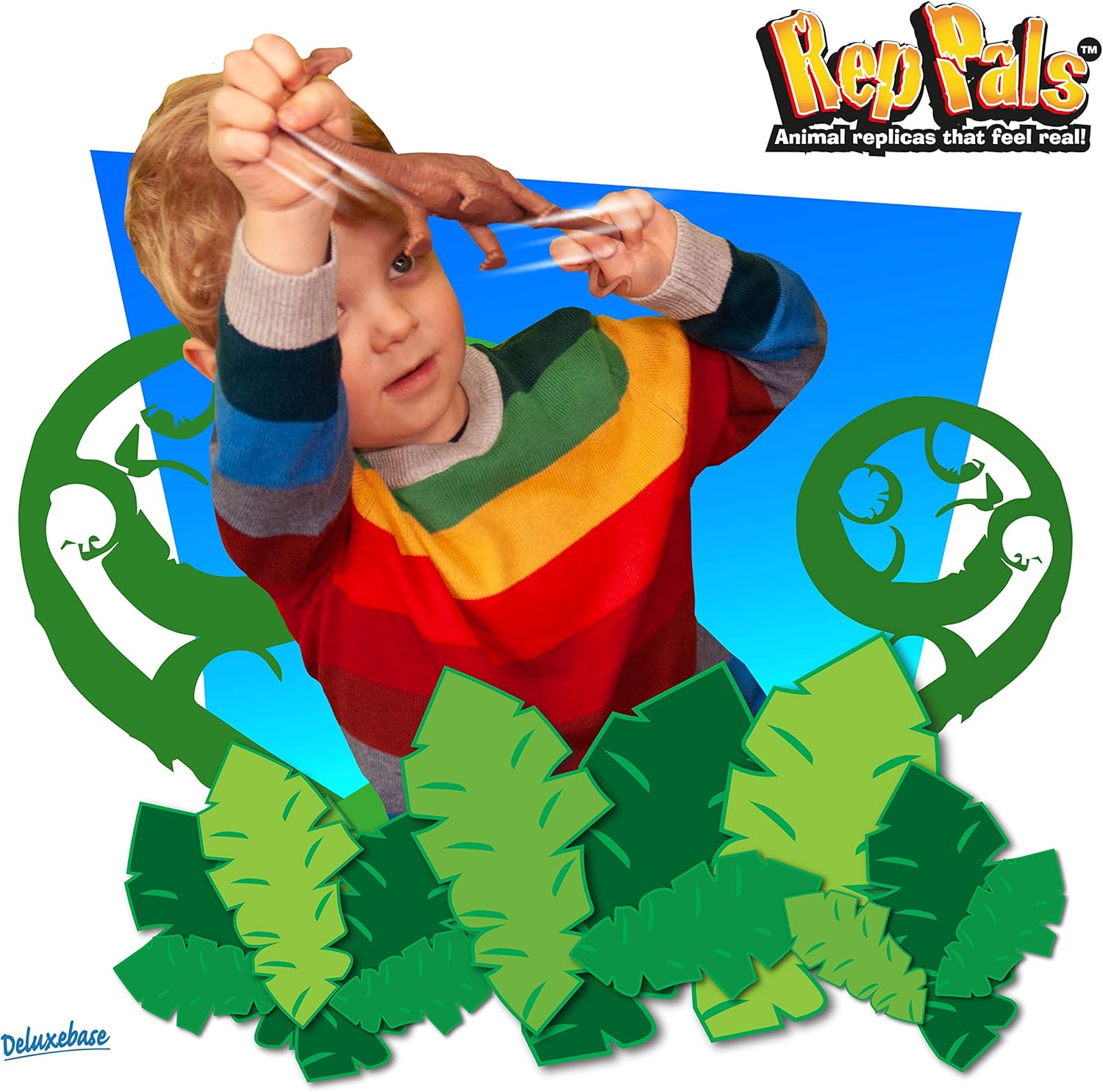 Rep Pals – Brontosaurus, Stretchy Toy from Deluxebase. Super stretchy ...