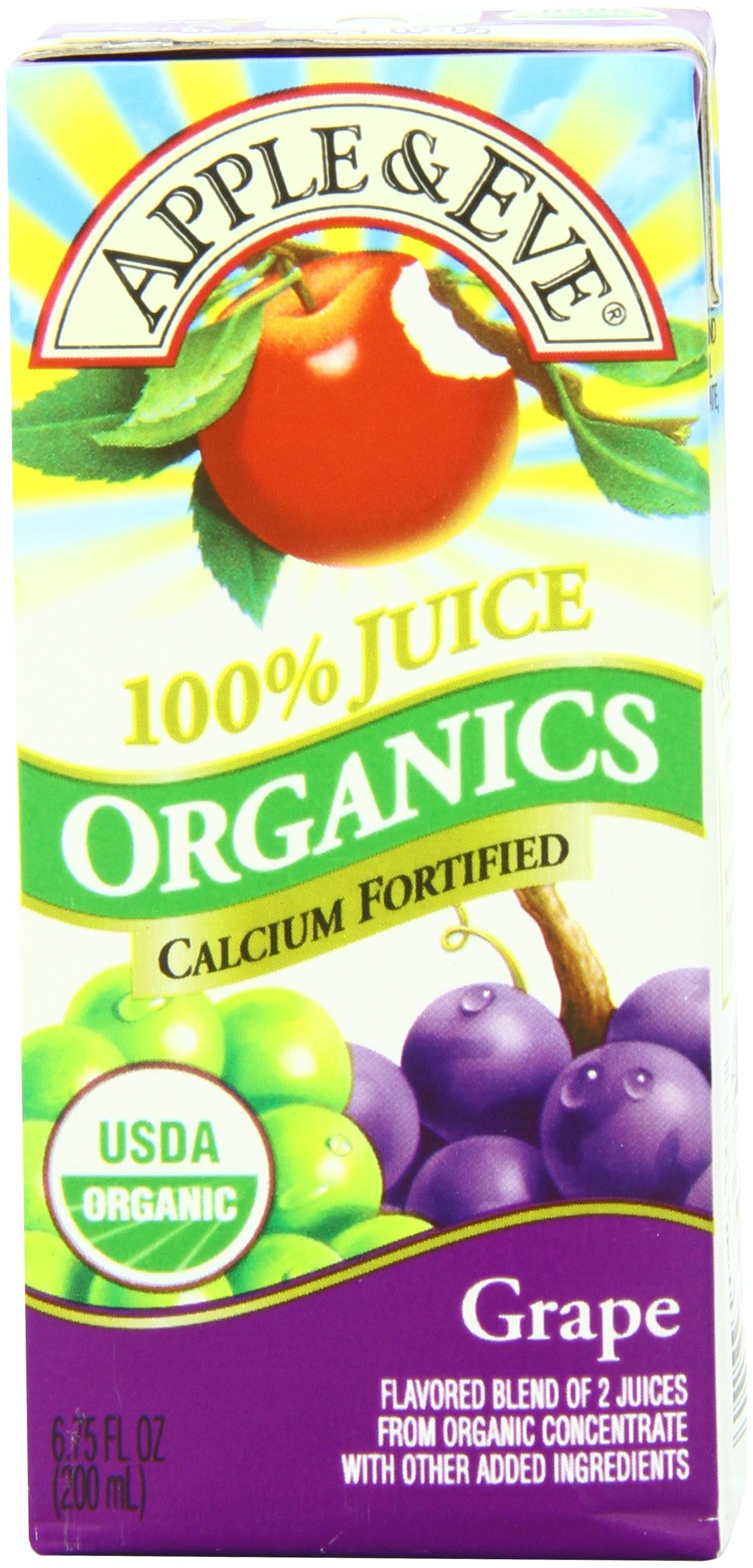 Amazon.com : Apple & Eve Sesame Street Organics, Elmo's Punch, 4.23 ...