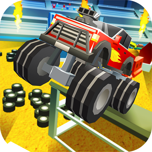Blocky Monster Truck: Stunts Arena:Amazon.com:Appstore for Android