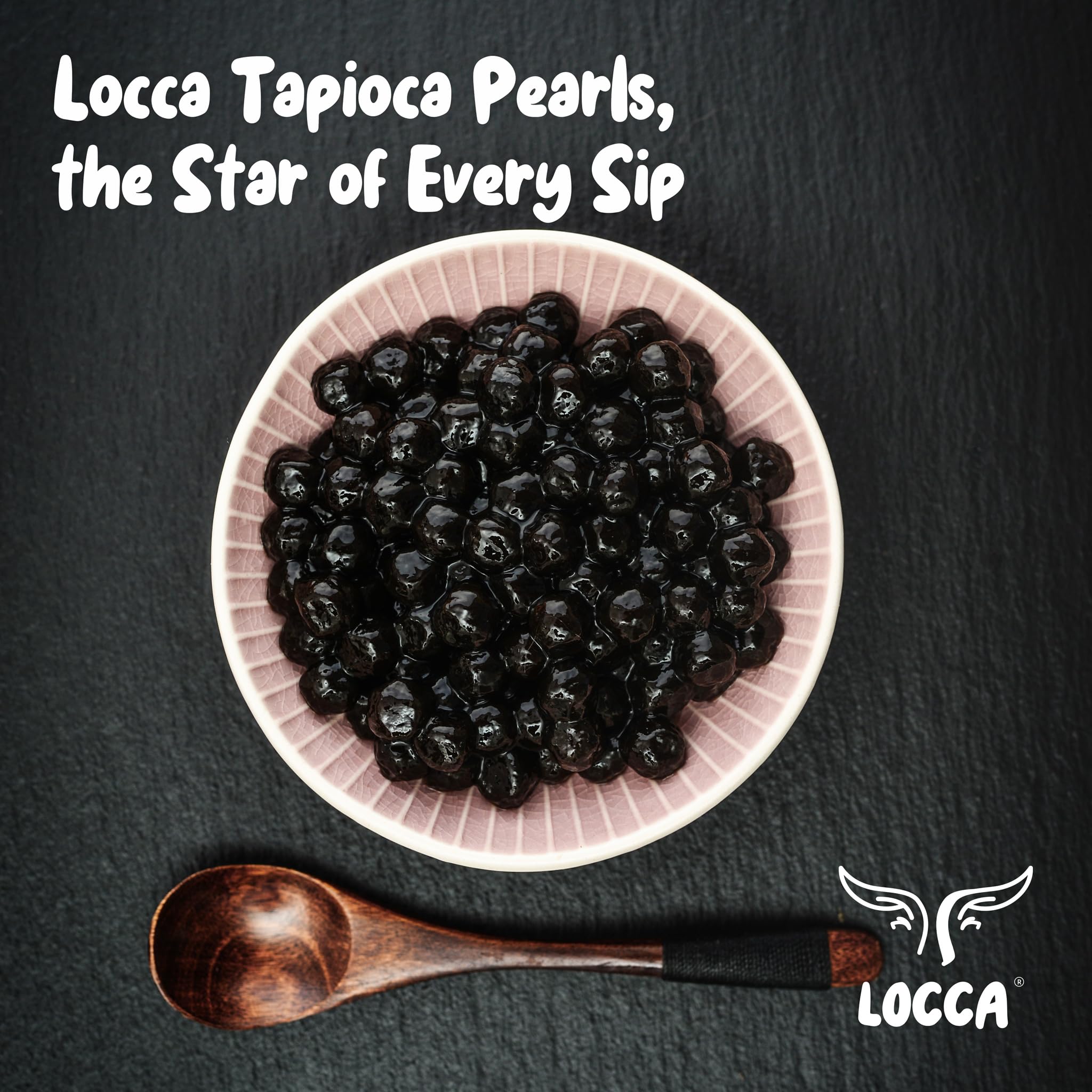 Mua Locca Boba Tea Kit | Thai Tea Boba Kit | 8 Servings Premium Boba ...