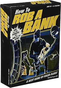 Amazon.com: Big G Creative How to Rob A Bank - Board Game : Toys & Games