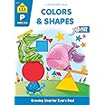 Amazon.com: School Zone Colors & Shapes Workbook: 64 Pages, Preschool ...