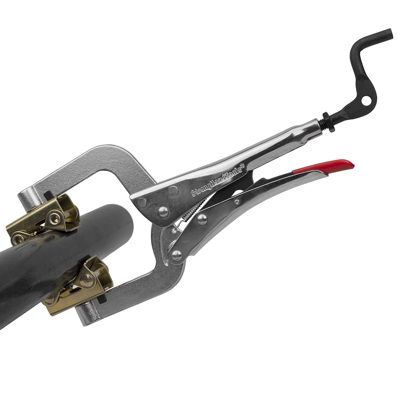 Strong hand Tools PG114V Pipe Pliers with Large V-Pads 11-Inch: Amazon ...