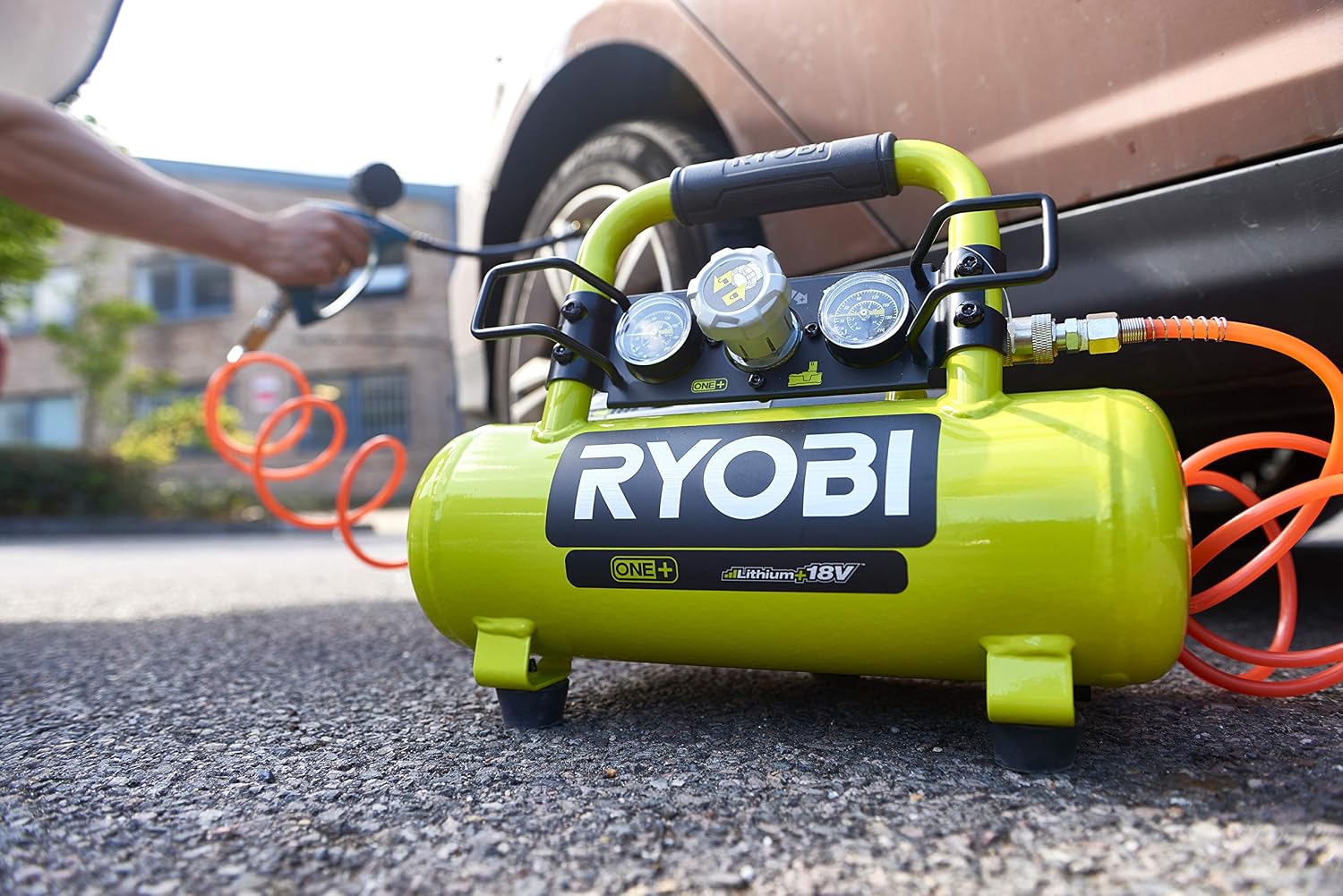 Ryobi R18AC-0 Cordless Air Compressor, 18 V – BigaMart