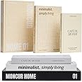 Amazon.com: Fake Books for Decoration Set of 3 Coffee Table Books ...