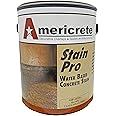 Americrete Concrete Stain - Slate - Semi-Opaque Topical Stain for Wood ...