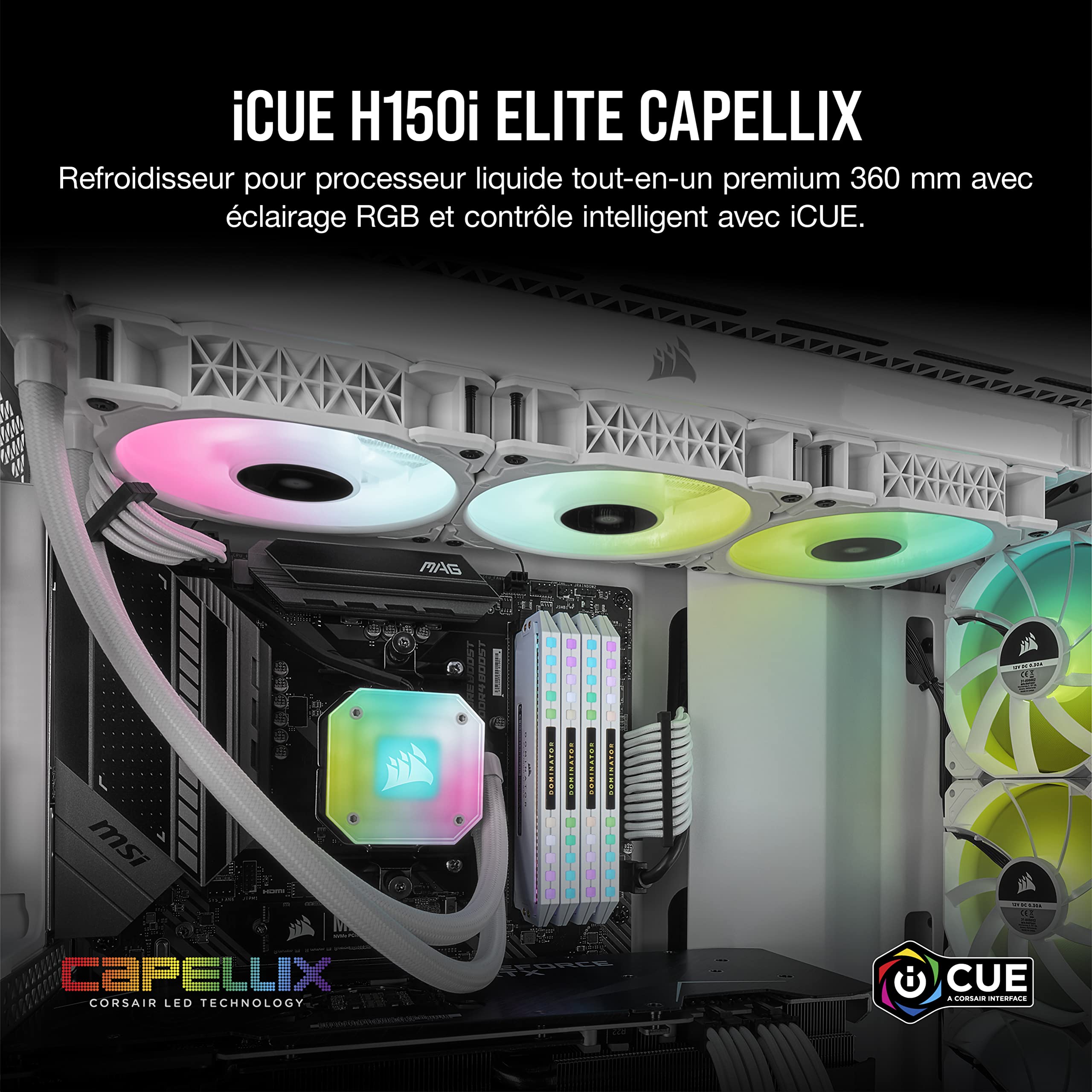 Mua Corsair iCUE H150i ELITE CAPELLIX Liquid CPU Cooler (High ...