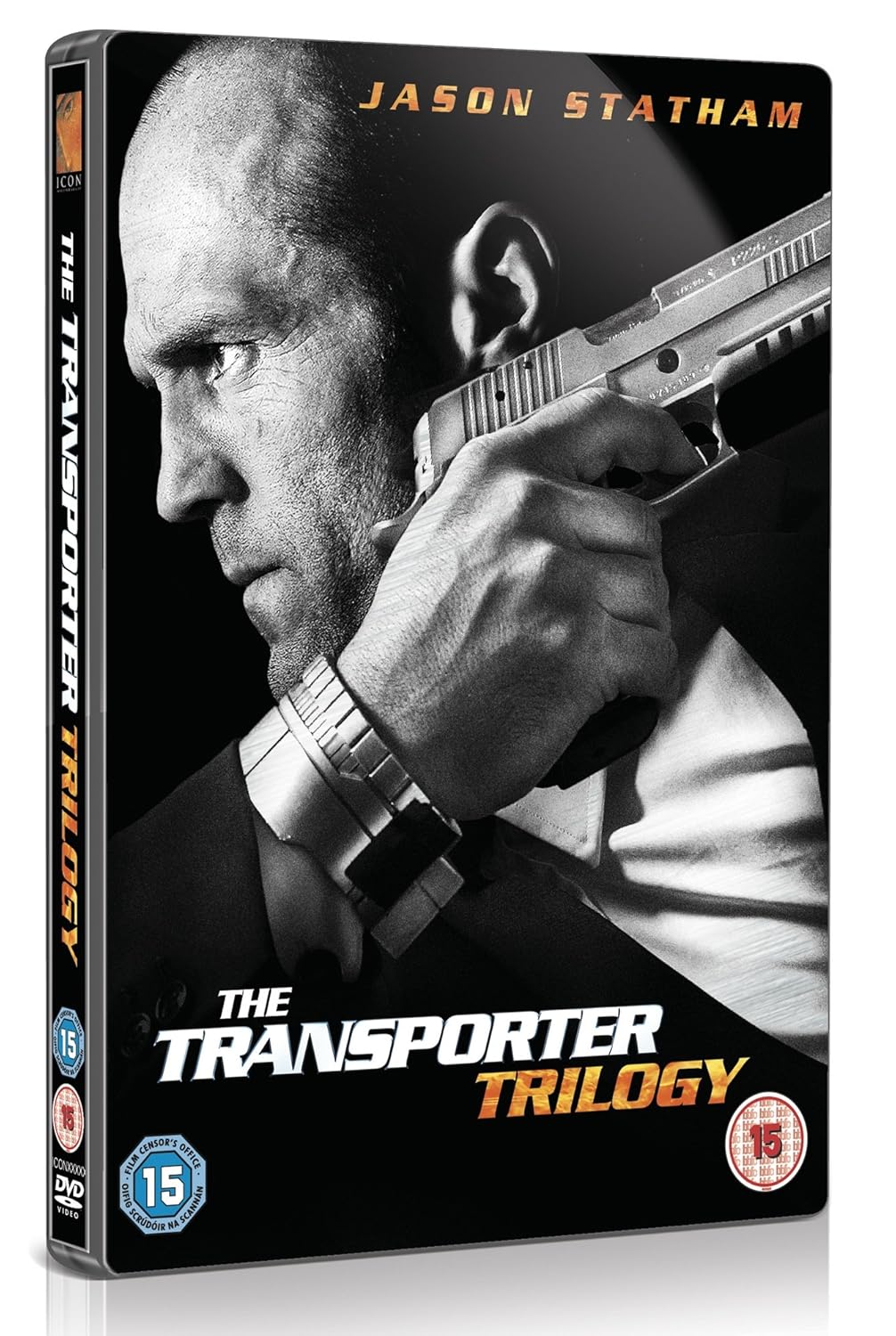 Transporter Trilogy Limited edition steelbook 3 DVDs UK Import: Amazon ...