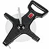 Champion Sports Open Reel Measure Tape, 250 ft, 75 Meters, with Metal ...
