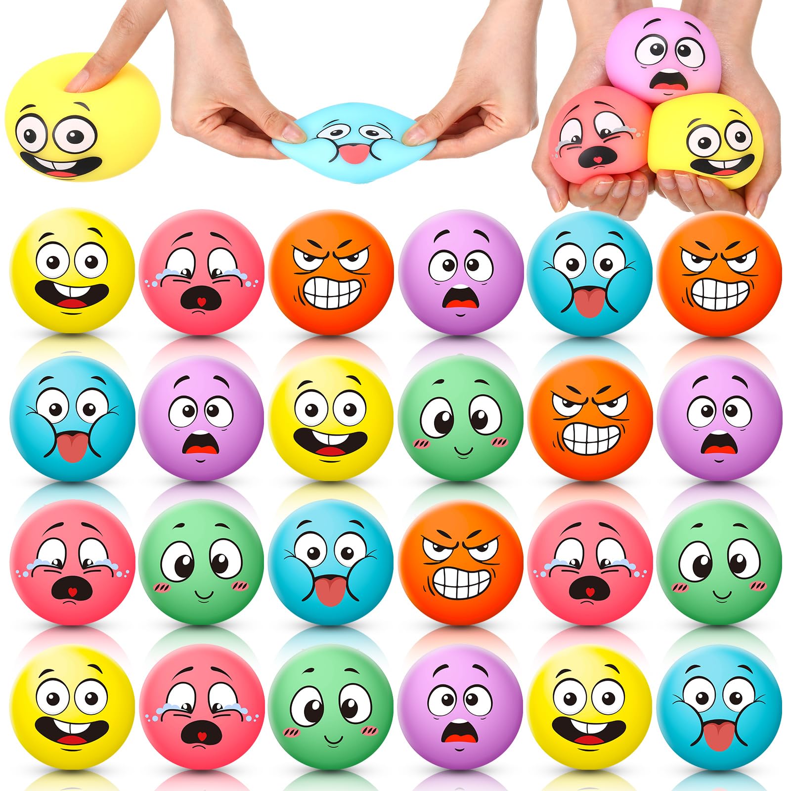 Rotatingpals Emotion Stress Ball Dough Ball for Anxiety Stress Relief ...