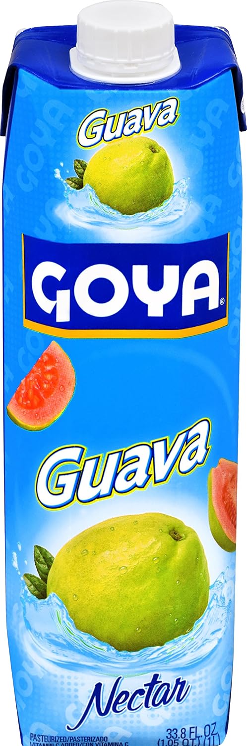 Amazon.com : Goya Foods Guava Nectar, Prisma, 33.79 Ounce (Pack of 12 ...