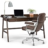 Amazon.com: SIMPLIHOME Sawhorse SOLID WOOD Modern Industrial 60 inch ...