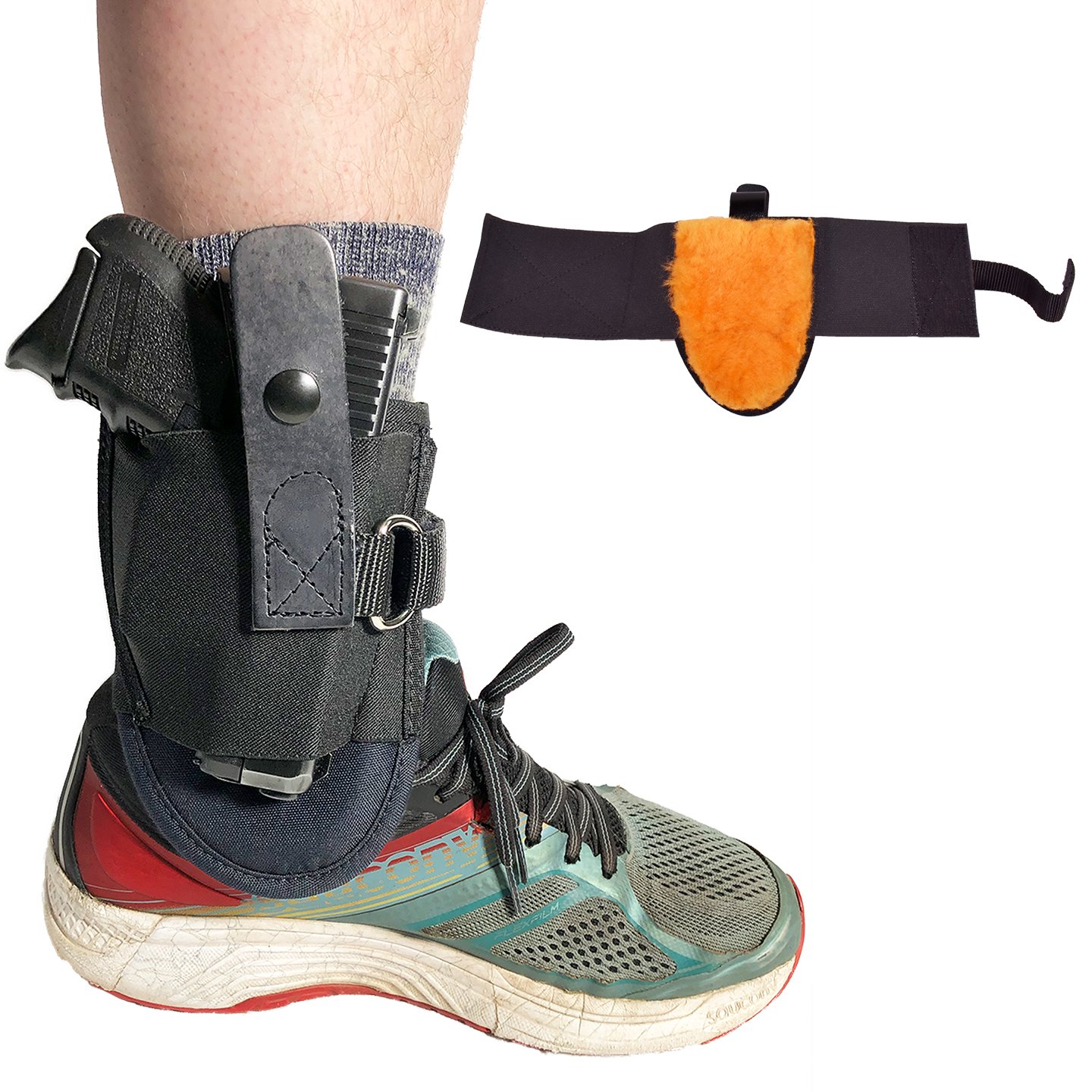 Buy Blue Stone Safety Undercover Ankle Holster with D-Ring| Most Secure Ankle Holster in the ...
