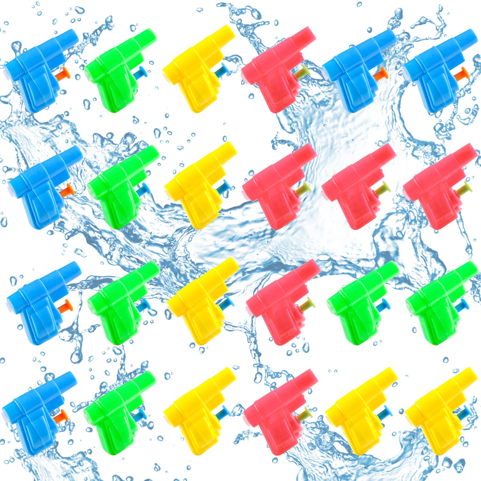 CCINEE 24 Pack Mini Water Guns Squirt Gun Toy, Water Squirter Swimming ...