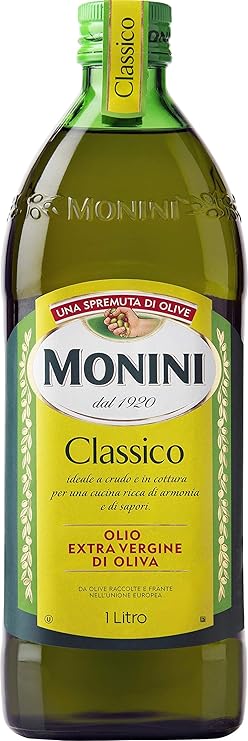 Monini, Olio Extravergine di Oliva Classico - 1 Litro: Amazon.it ...