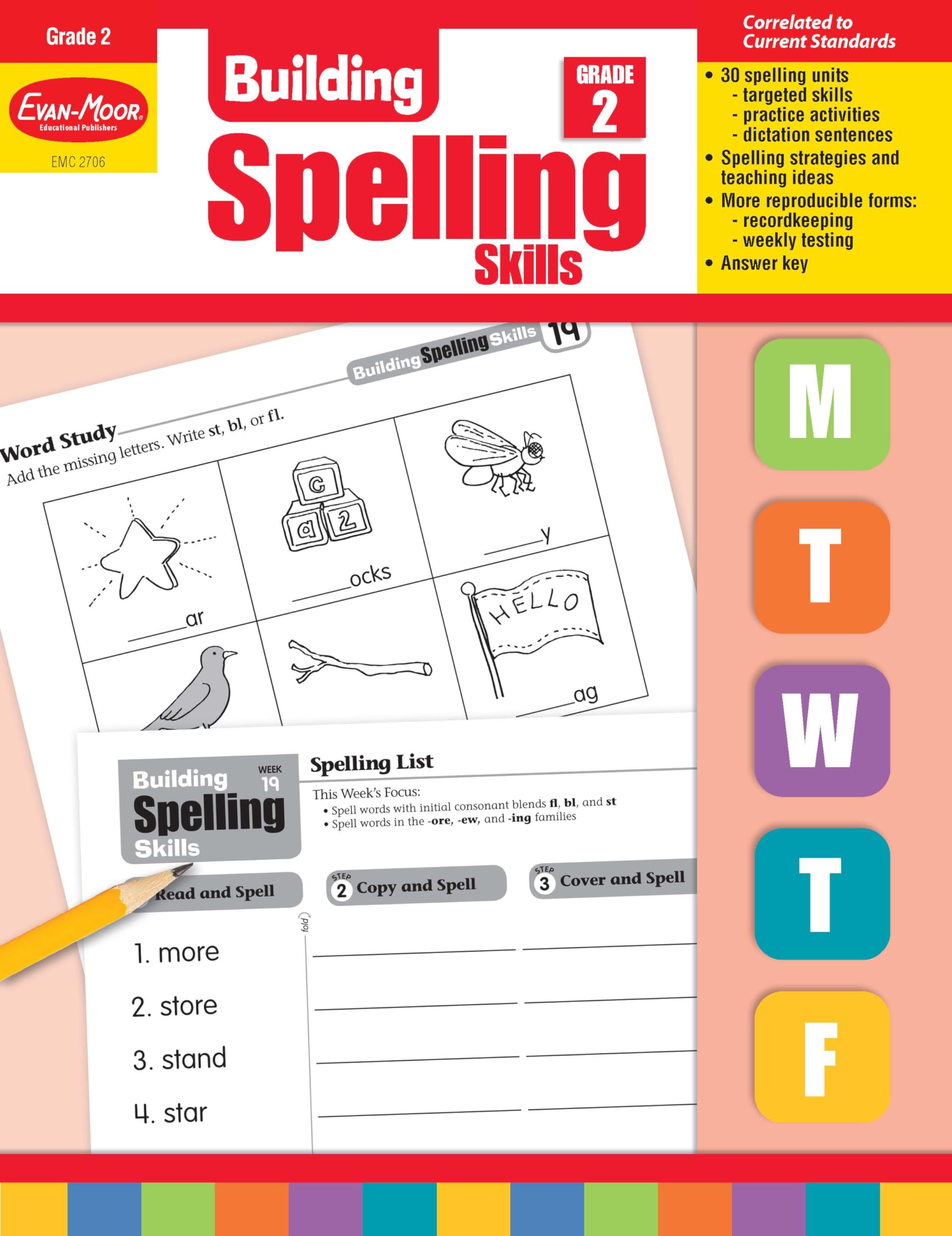 Mua Evan-Moor Building Spelling Skills, Grade 2 - Homeschooling ...