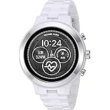 Michael Kors Women's MK5161 White Ceramic Quartz Watch with White Dial ...