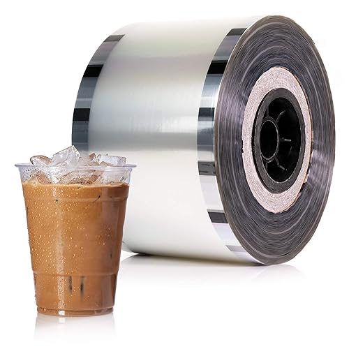 WYZworks Cup Sealer Film Clear, Seals 3275 cups per roll @ 90mm-105mm ...