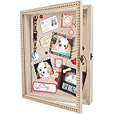 Amazon.com - FramePro Shadow Box Deep Front Open with Hinge Beaded ...