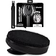 Amazon.com : Black Wolf Silicone Body Scrubber & Exfoliator - Vibrating ...