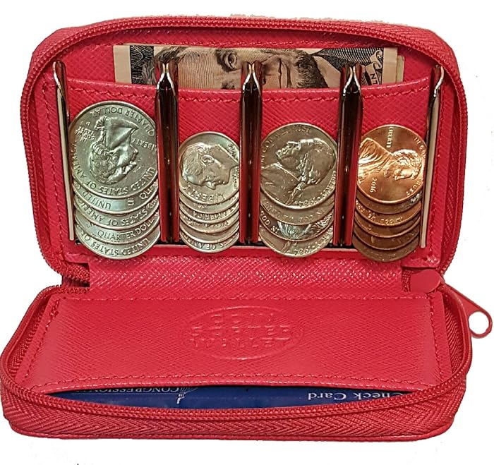 Coin Purse With Coin Sorter - Quick Change On The Go - Trusty Coin ...