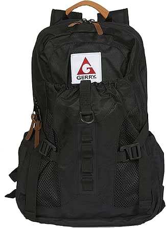 Gerry Outdoors - Thornton Zip Top Multi Compartment Backpack, Black ...