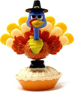 Amazon.com: Solar Powered Dancing Turkey on Pie : Toys & Games