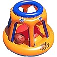 Amazon.com: SWIMLINE Inflatable Pool Basketball Hoop Floating Or ...