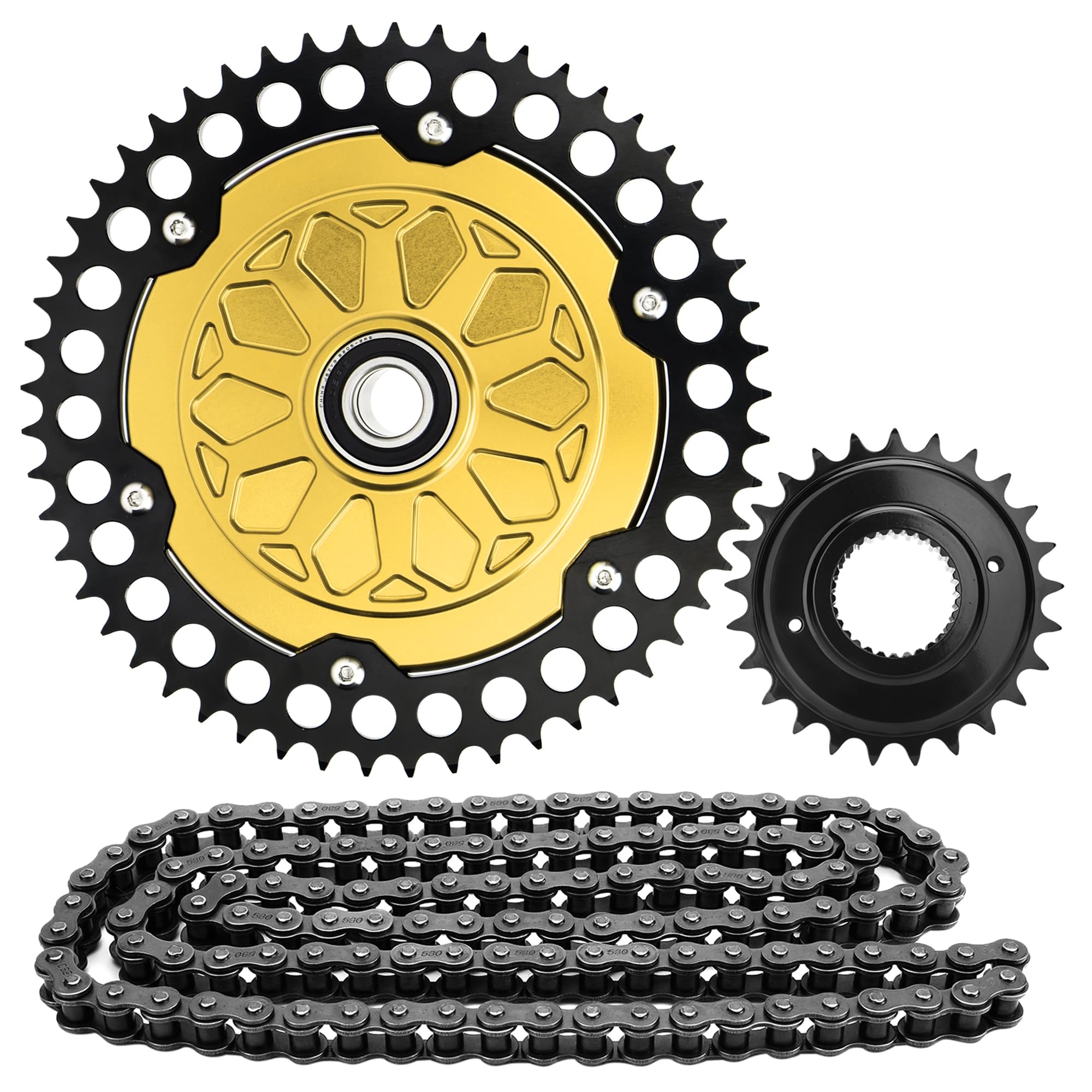 T-TitanTrail 2009-up Touring Belt Drive to Chain Drive Conversion Kit ...