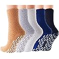 Zmart Fuzzy Grip Socks Non Slip Socks Cozy Fleece Slipper Socks Gripper ...