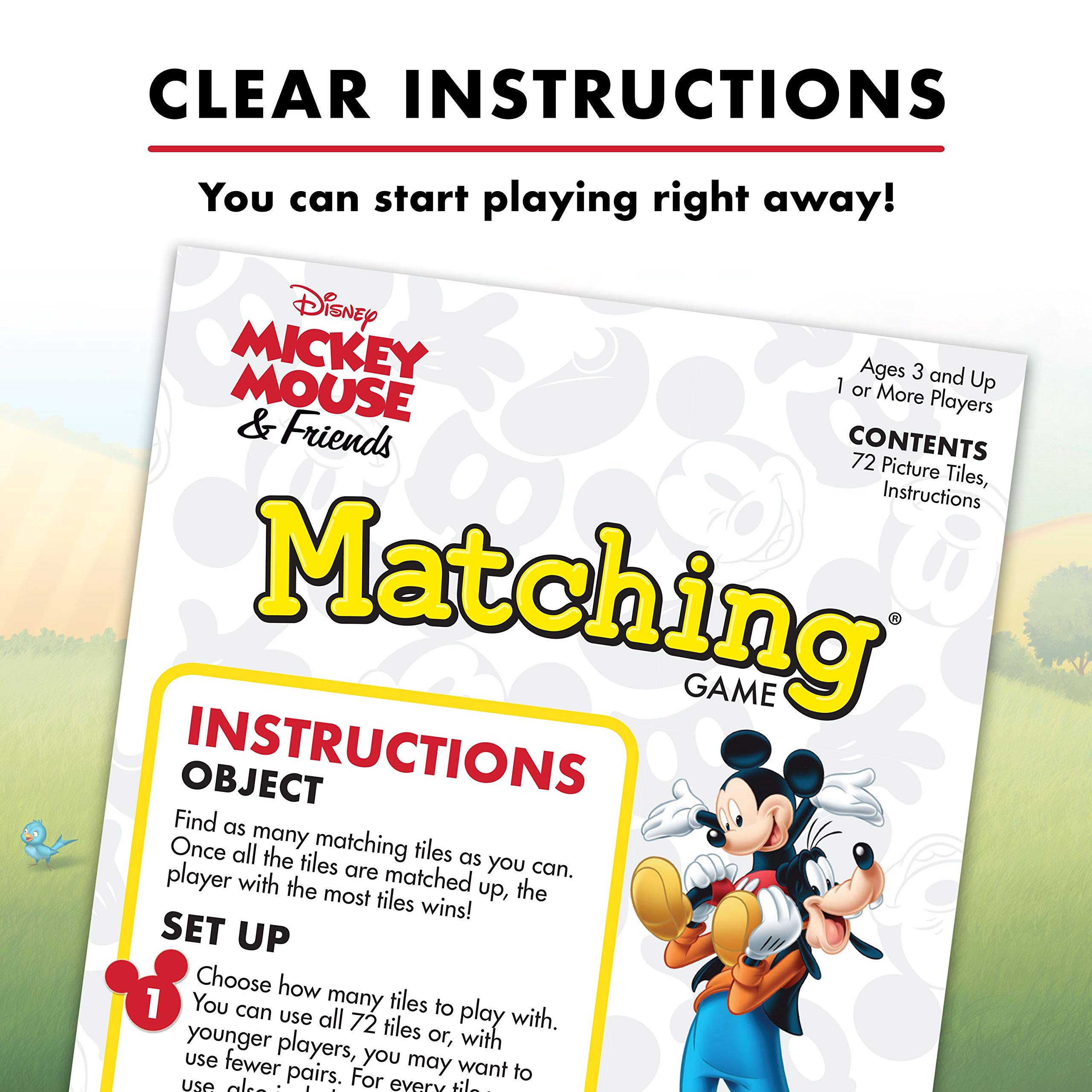 Mua Mickey Mouse Matching Game for Kids 3-5 trên Amazon Mỹ chính hãng ...