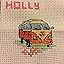 Mouseloft Mini Cross Stitch Kit - Camper Van, Stitchlets Collection ...
