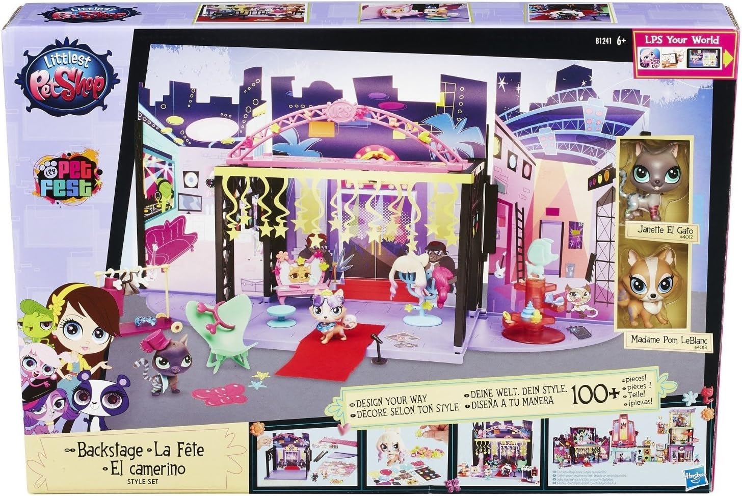 Littlest Pet Shop Backstage Style Set: Amazon.co.uk: Toys & Games