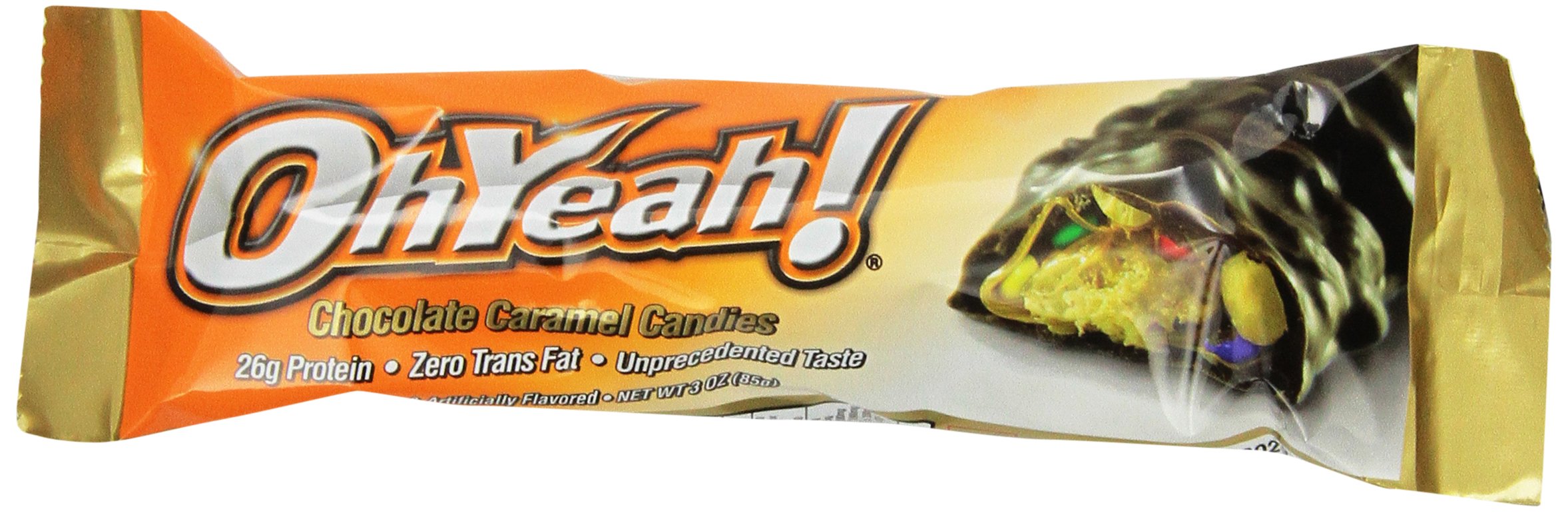 Amazon.com: ISS Oh Yeah! Protein Bars, Cookie Caramel Crunch 12 bars ...