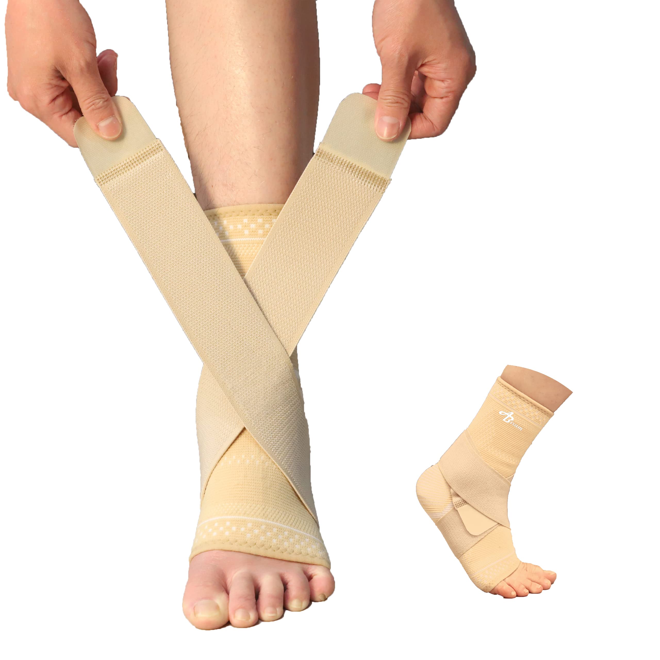 Mua Jupiter Foot Sleeve (Pair) with Compression Wrap, Ankle Brace For ...