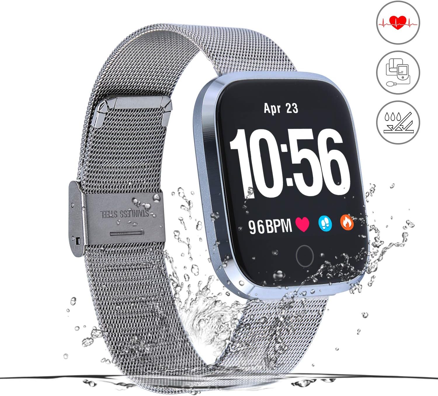 Monitor de Actividad,Reloj Inteligente de Fitness,Pantalla HD,Monitor ...