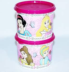 2 Tupperware Princesas Disney Canister Set : Amazon.com.mx: Hogar y Cocina