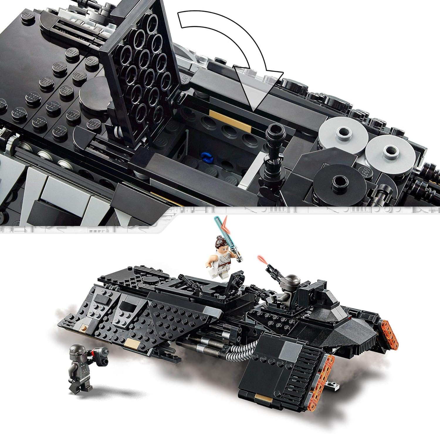 LEGO 75284 Star Wars Knights of Ren Transport Ship with Ray Minifigure ...