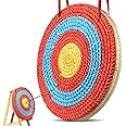 VEVOR Archery Target, 3 Layers 20" Arrow Target, Traditional Solid ...
