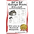 Amazon.com: 24’ x 32’ x 10’ Gambrel Garage Plans With Loft Construction ...