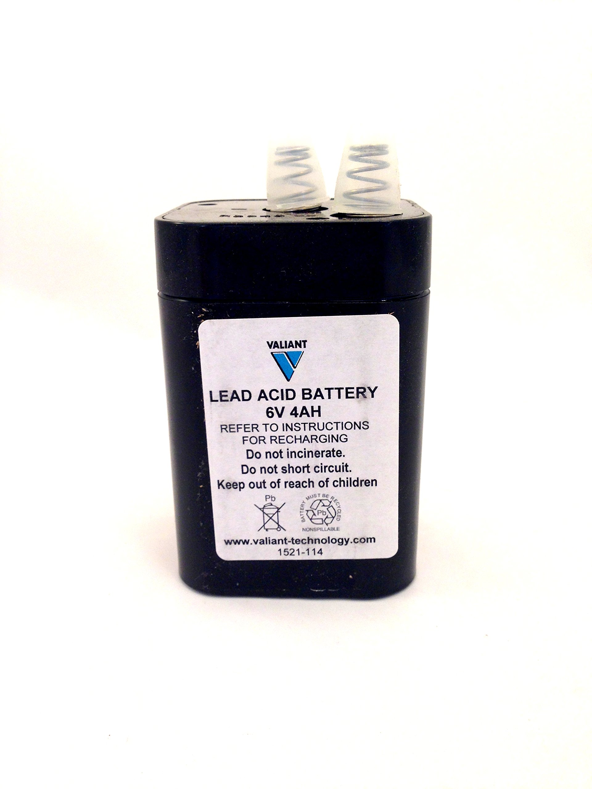 Buy 2 Roamer Rechargeable Batteries 6-Volt 4-Ah Lead Lantern Batteries ...