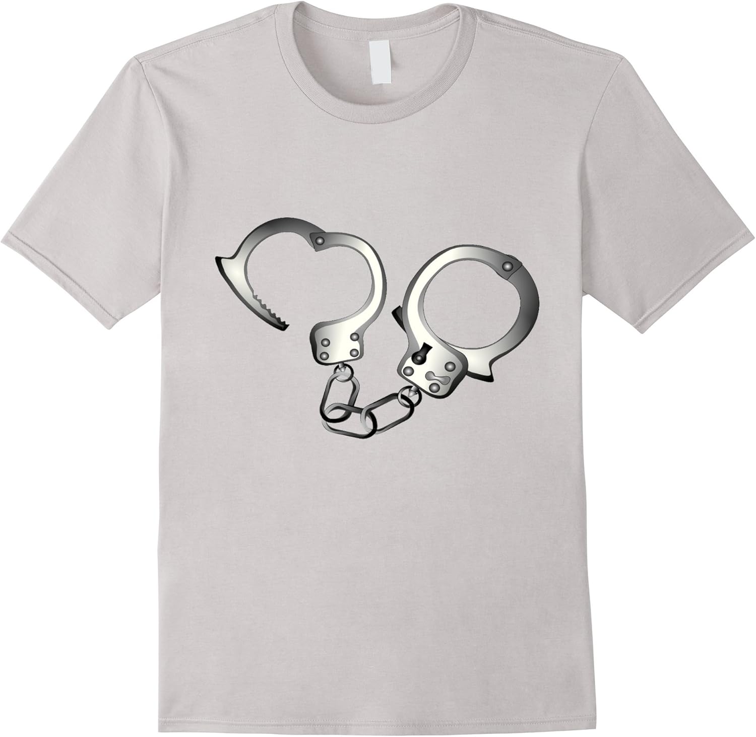 Amazon.com: Shiny Handcuffs t-shirt: Clothing