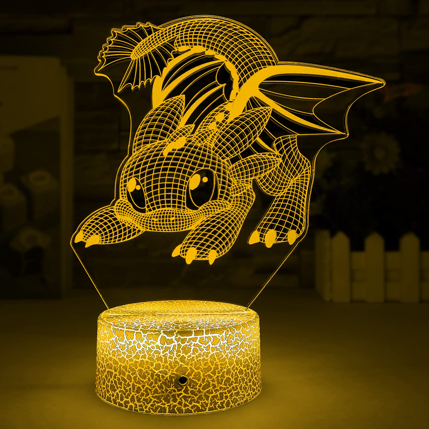 Mua Dragon Light Dragon Kids Room Night Light Dragon Lamp, 16 Colors ...