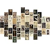 Amazon.com: 97 Decor Dark Academia Wall Art - 40 Pcs Gothic Posters ...