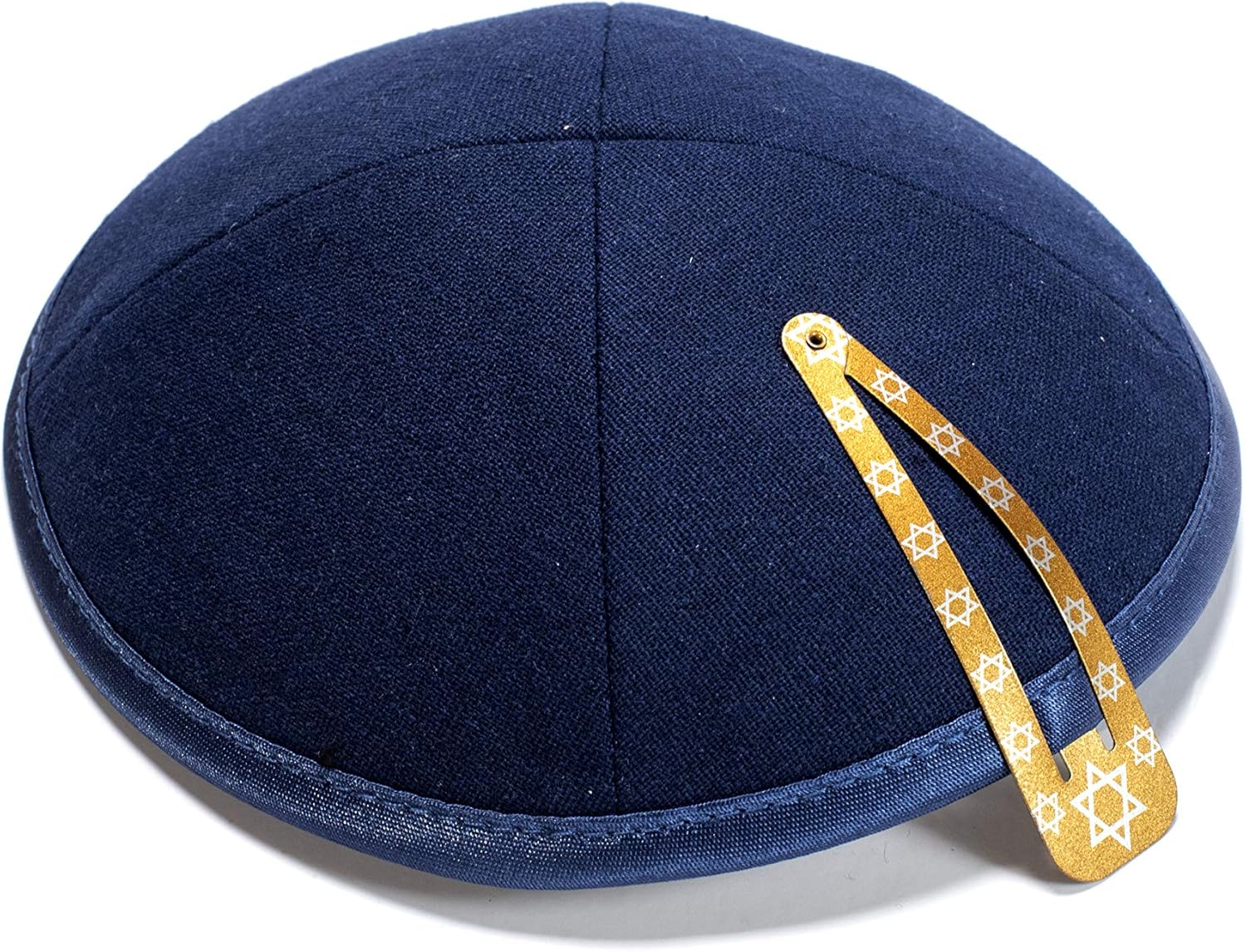 Elegant Linen Navy Blue Kippah Yarmulke Jewish Yamaka Kippa Israel Cap Elegant Linen Navy Blue Kippah Yarmulke Jewish Yamaka Kippa Israel Cap
