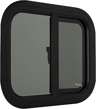 Amazon.com: RV Window | 18" W x 15" H | Teardrop Horizontal Slide | RV ...