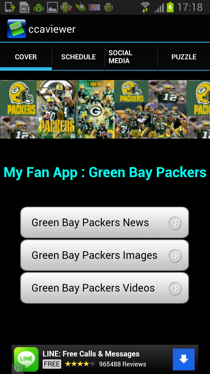 My Fan App : Green Bay Packers:Amazon.de:Appstore for Android